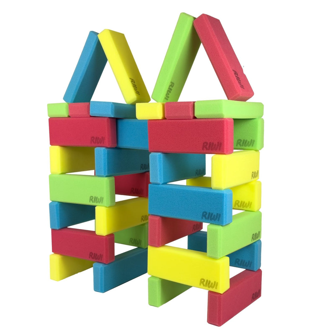 RIWI XXL Building Blocks - gigantyczne, miękkie klocki dla dzieci ...