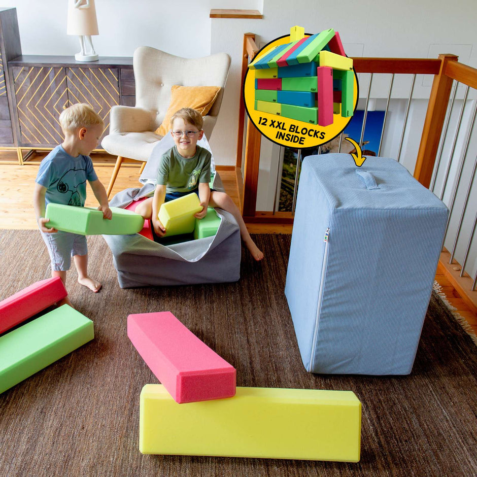 RIWI XXL Bausteine - Riesengroße Soft Bausteine für Kinder – RIWI buildit