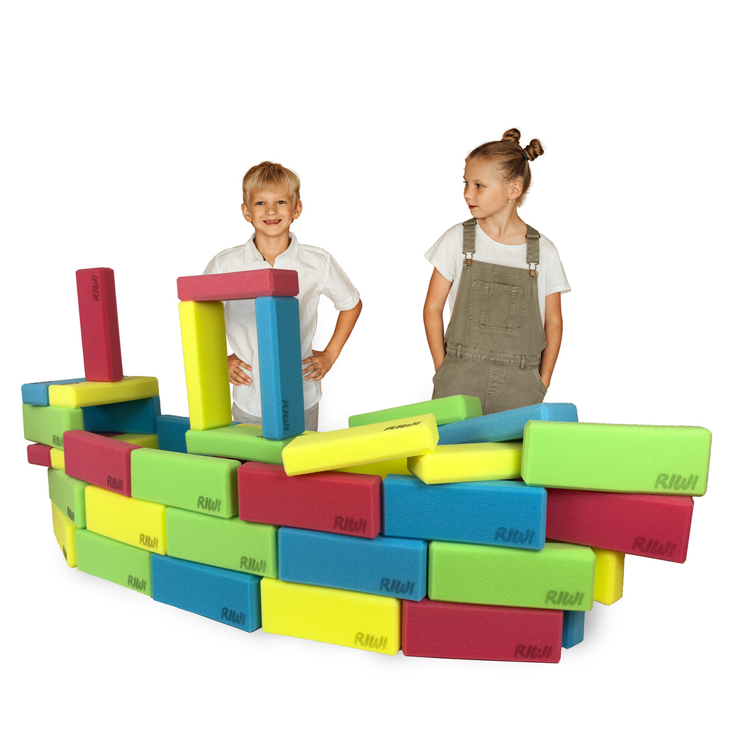 Bloques de construcción RIWI XXL - Bloques de construcción gigantes y ...