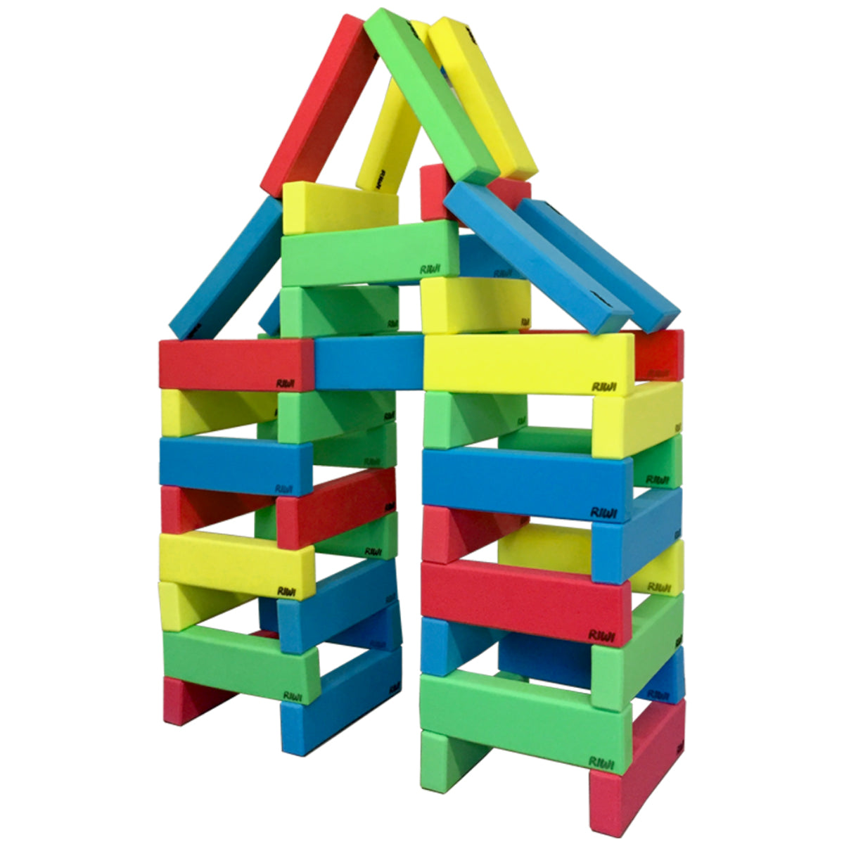RIWI XXL Building Blocks - gigantyczne, miękkie klocki dla dzieci ...